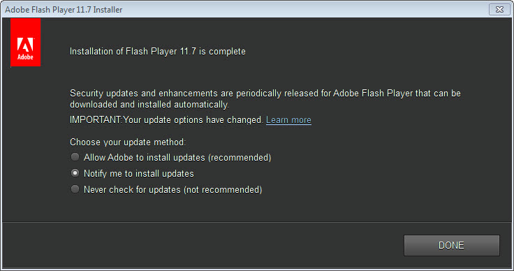 Install Flash Player 10 Activex